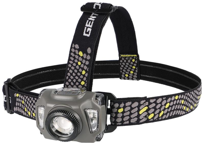 GENTOS(ジェントス) LED ヘッドライト USB充電式/単4電池 明るさ380~670ルーメン/実用点灯2.5~3時間/耐塵/防滴 アクスレイ AR-100/AR-243D/AR-F343D