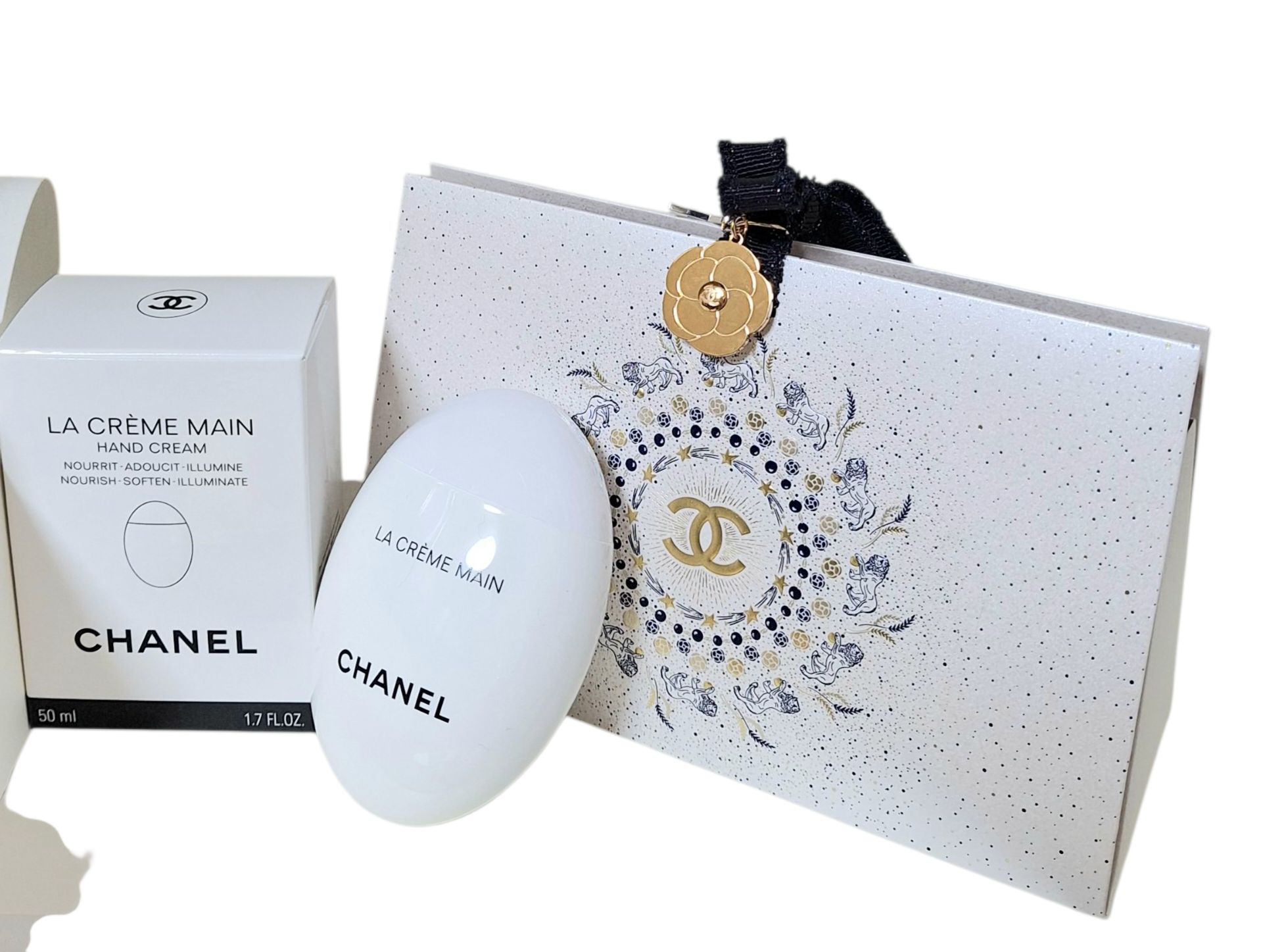 商品詳細 商品 CHANELクリーム＆タオル 内容量 1個 原産国 FRANCE 区分 ボデイケア 広告文責 キーリン 東昇商事 　06-6389-8289（連絡先電話番号）クレームマン 　のハンドクリームです。プレゼントに最適。 ホリデー...