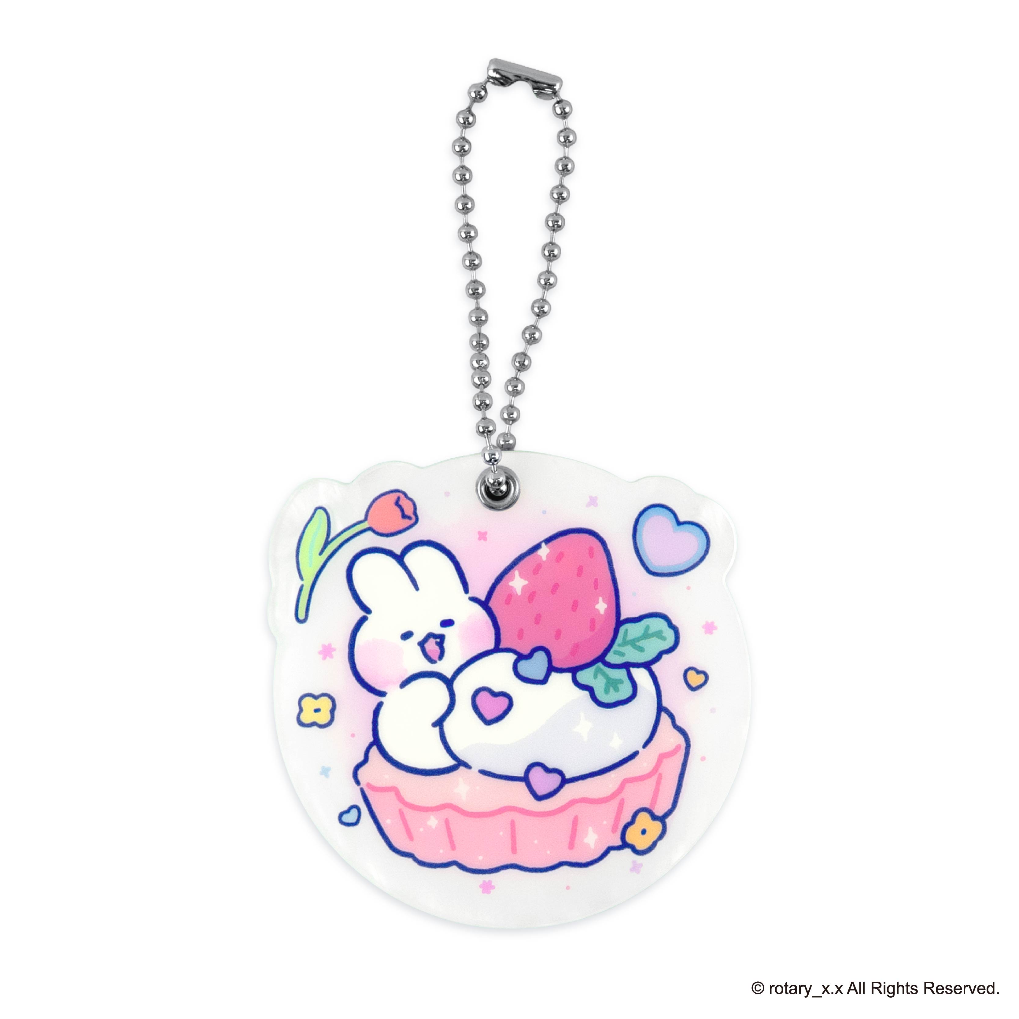 商品情報商品仕様韓国で大人気のキャラクター「ラブリーモンモン」のアクリルミラーキーチェーンが登場！スライド式のコンパクトなミラー。ボールチェーン付きなので、ポーチや鍵など簡単装着が可能♪アクリル素材で軽く、持ち歩きにも便利です。※画像はイメ...