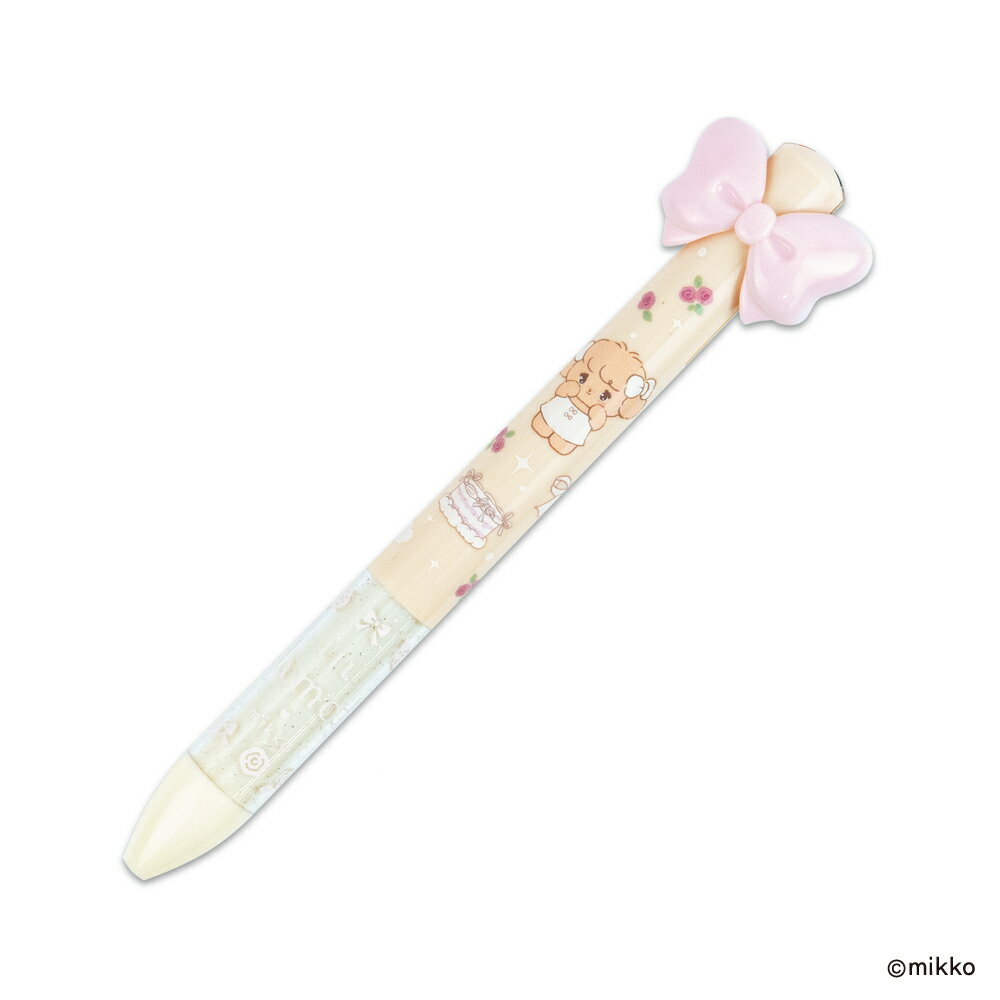商品情報商品仕様「Lil ala mode」のリボンボールペンが登場！リボンをノックして使用する便利な2色(赤・黒）ボールペン。ふんわりパステルガーリーな「Lil ala mode」の世界観をモチーフにしたデザイン。かわいいリボンボールペン...