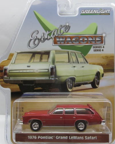 1/64scale グリーンライト GREENLIGHT Estate WAGON 1976 Pontiac Grand LeMans Safari ポンティアック サファリ アメ車 ミニカー 在庫は実店舗と共有しておりますのでご注文いただ...