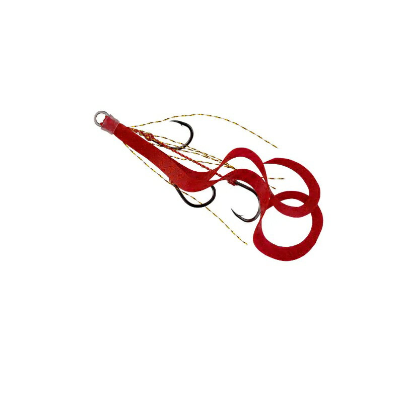 商品説明STARTの替えユニットのベースとなるショートカーリーは、喰いが渋い時や潮が緩い時にが有効。水深が60m以内で特に効果的な形状となっています。対応リトリーブスピード：普通〜スローSTARTスタート　替ユニット トリプルフックショート...