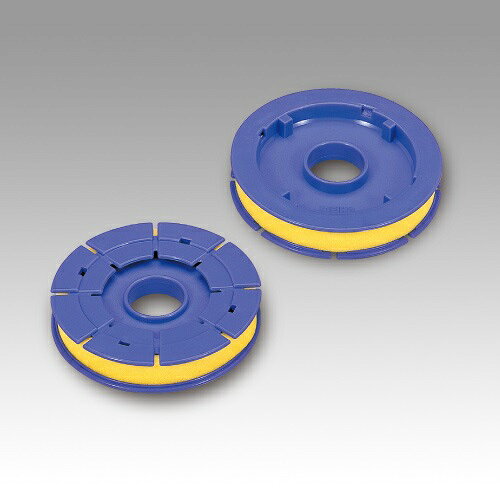 商品説明糸癖がつきにくい丸型仕掛け巻き●サイズ：90Φ×17mm●素材：ABS●2個入りナンバーシール付詳細はこちら