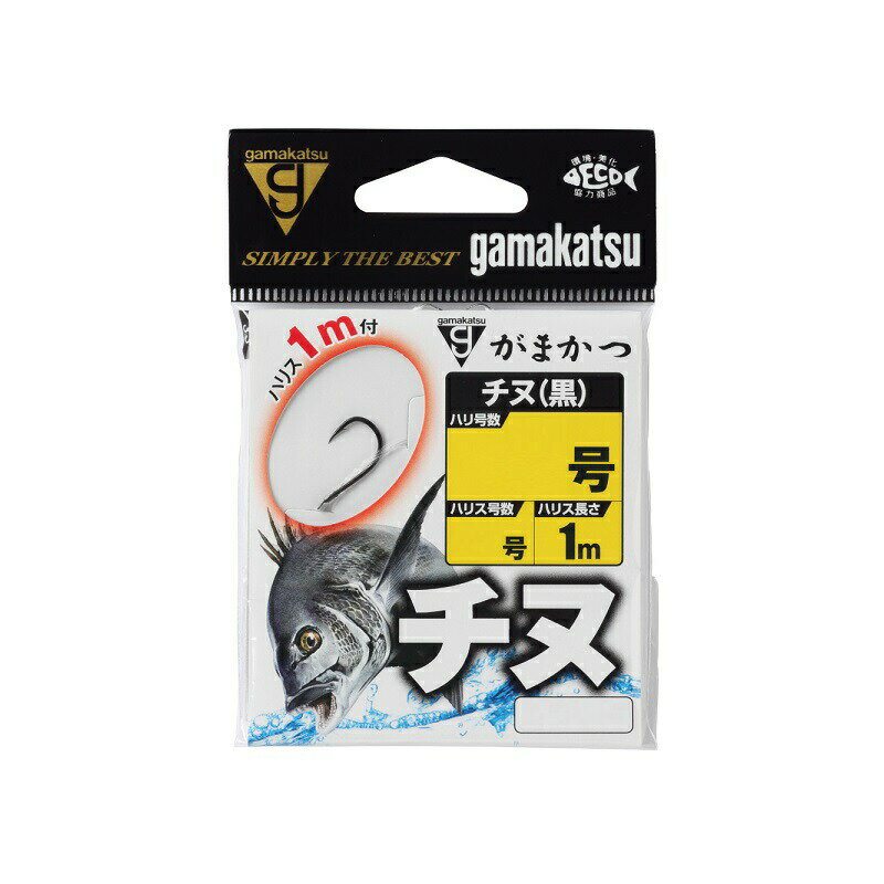 商品説明もっともオーソドックスな鈎で、磯の万能鈎として定評があります。チヌはもちろんマダイやグレ、イサキ狙いにと多彩な魚種に。Gamakatsuがまかつ 　糸付 チヌ●号数:3●ハリス:1.5●入数:7●カラー:黒●全長:1m詳細はこちら/...