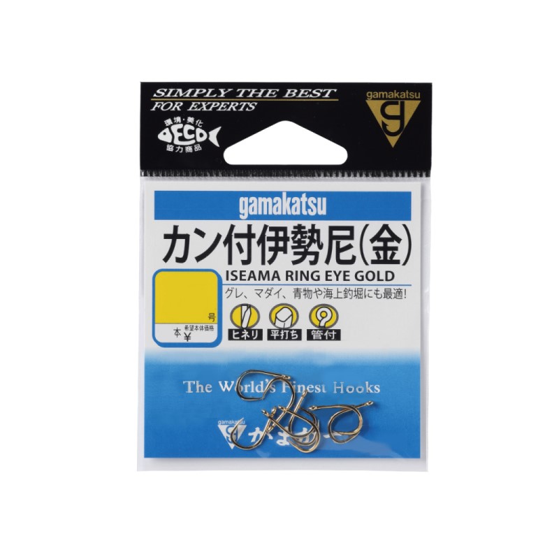 商品説明軸が太くてしっかりとしていて、磯釣り、大物釣りの定番の鈎「伊勢尼」の手軽に簡単に鈎結びができる「管付」タイプです。鈎先は鋭く少し内向きで外れにくくなっています。グレ、マダイ釣りに、また大物が釣れる「海上釣堀」に最適です。■ヒネリ軸を...