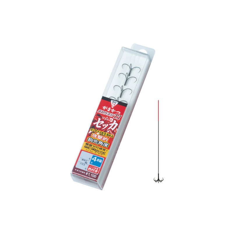 商品説明コンタクト性を高める攻撃的鈎先角度高靱性素材T1ナノスムースコート摩擦抵抗の劇的減少強い撥水性能PTFE（ポリテトラフルオロエチレン Polytetrafluoroethylene）複合表面処理加工。現在までに発見されているもっとも...