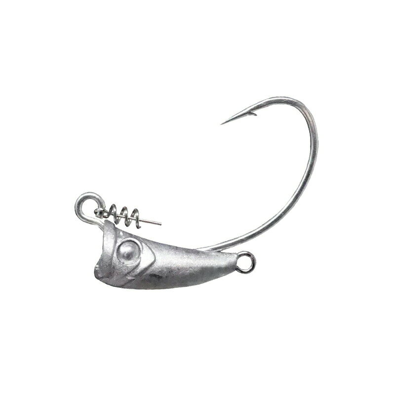 商品説明スローフォールで根魚に口を使わせる専用ジグヘッドターゲットに口を使わせるよう、フロントからアンダーにかけ、ザグリ加工でフォールスピードを可能な限り抑制！！また、フッキング率UPの為、スイミング時には水平姿勢キープでフォール＆スイミン...