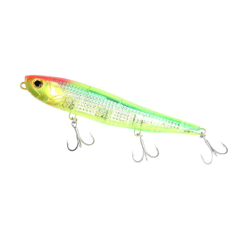 商品説明レーザーインパクトの生きた小魚と同様の煌めきと明滅、Vハル形状によるクイック＆ワイドターンとスーパーラトルサウンドの相乗効果で、スレたランカーシーバスも思わず口を使う！（1）「この輝きには釣れる理論（ワケ）がある」　レーザーインパク...