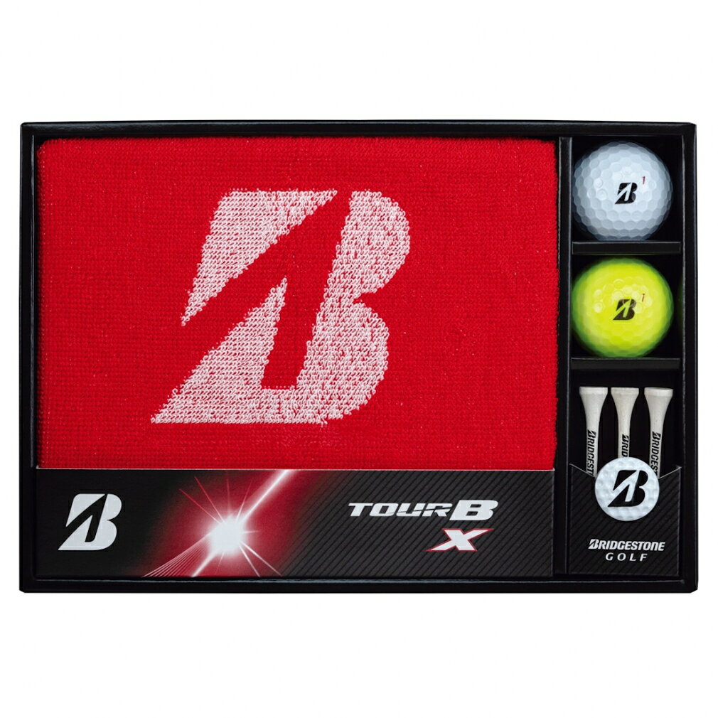 ◇トッププロの使用者も多い「TOUR B X」ボール入り、おすすめのボールギフト。◇26年モデルTOUR B Xのボール(2球)と、ハンドタオル(1点)、ウッドティ(3本)、ゴルフマーカー(1点)がセットになったギフトセット。■セット内容：...