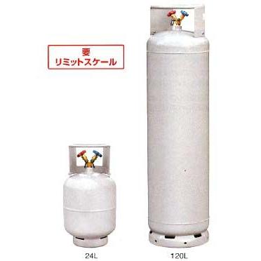 回収ボンベのポートにはフロンの漏えいを防止するためにキャップをつけて下さい。 ※各回収ボンベ(3/4"は除く)にはフレアキャップが付いています。 ●FC3(5MPa対応)仕様(1LタイプはFC3相当)。5MPa以下の冷媒に使用可能...