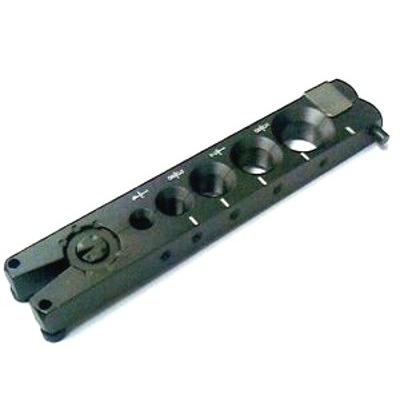 700-FNPA/700-DPA/700-RPA専用ゲージバー(5穴) BBK7PG-5 ●700-FNPA、700-DPA、700-RPA専用5穴仕様ゲージバーです。 ●面出しガイド付 ●適合サイズ：1/4、3/8、1/2、5/8、3/4...