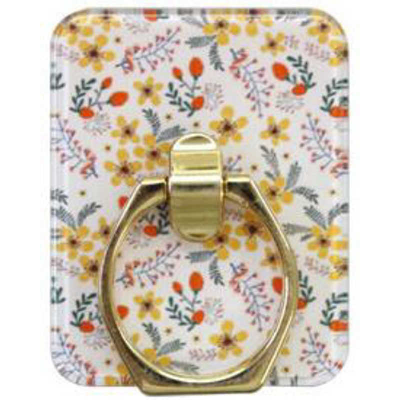 【商品解説】フラワーデザインのスマホリング。背面がガラス加工された機種に直接使用は対応しておりません。ケースでの使用を推奨いたします。【スペック】●型式：ASRFLORAL06（ASRFLORAL06（デサ）●JANコード：45123425...