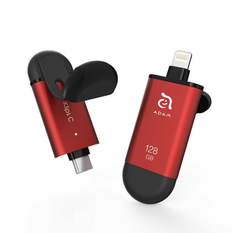 【商品解説】●Apple　Lightning　／　Type−C（USB−C）デュアルインターフェースUSBメモリ●iPhone　／　iPadのストレージ容量を拡張●無料のiKlips　iOSアプリで、ファイルを簡単に管理しすぐに使用可能●動...