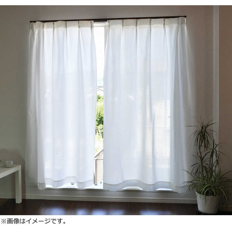【商品解説】オールシーズン使える、多機能なスーパーミラーレースカーテン●どんなお部屋にも合わせやすい無地調柄●ミラー効果で、昼夜外からお部屋の中が見られにくいので、プライバシーを守ります。●生地には安心の防炎加工が施してあります。●UVカッ...