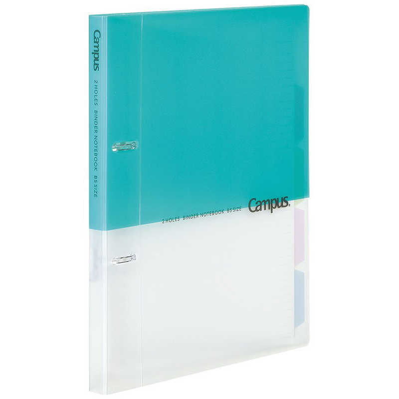 【商品解説】新規格の2穴タイプのルーズリーフバインダー【スペック】●型式：ル-PP358LB（ルPP358LB）●JANコード：4901480344072仕様1：●表紙/R-PP●最大収容枚数　100枚●セット内容/中紙（B5サイズ）10枚...