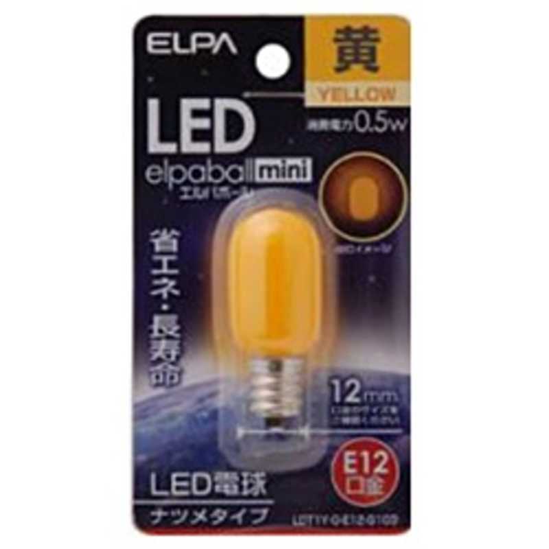 【商品解説】常夜灯、電飾、サイン用照明などに。●消費電力が少なく長寿命の省エネ設計●屋内装飾照明に最適です【スペック】●型式：LDT1Y-G-E12-G103（LDT1YGE12G103）●JANコード：4901087190607本体サイズ...