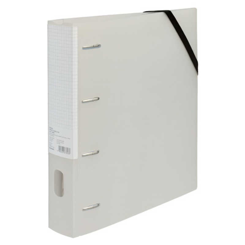 【商品解説】●本体寸法：A4ワイド・S型／タテ316×ヨコ290×背幅60mm●本体重量：480g●内容：替台紙スタンダード3枚インデックスステッカー1枚●表紙：ポリプロピレン厚み1．4mmゴムバンド付き●綴具：金属製4穴Dリング●綴厚：5...