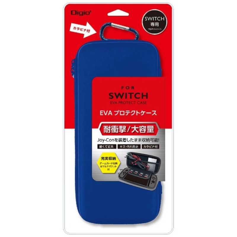 【商品解説】Joy-Conを装着したまま収納可能。SWITCH専用EVAプロテクトケース。●EVA素材を使用、キズ 衝撃からSWITCH本体を守ります。●内側の起毛素材がSWITCH本体をやさしく保護します。●取り出しやすいダブルファスナー...