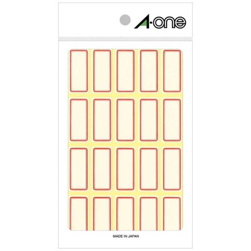 【商品解説】●表示がしっかり目立つ、枠つきの手書き用ラベルです。特殊接着剤を使用。●金属、ガラス、プラスチック、紙、ゴム製品など幅広い用途に利用することができます。●ラベルの裏紙はリサイクル可能です。【スペック】●型式：03003（0300...