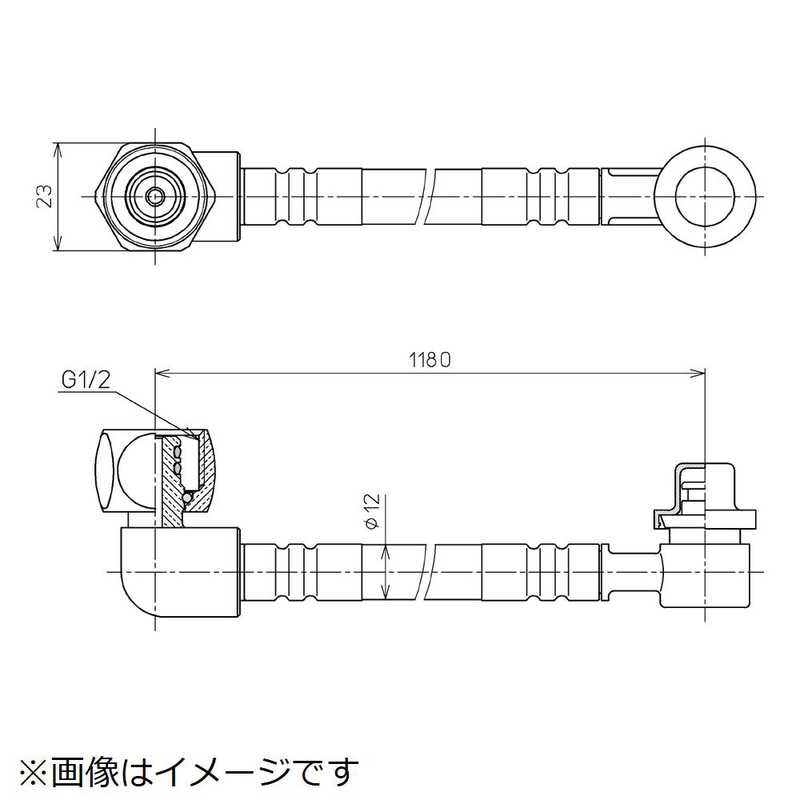 【商品解説】●TOTO　TCB462　フレキシブルホース　です。【スペック】●型式：TCA162（TCA162）●JANコード：4940577935069この商品は宅配便でお届けする商品です出荷可能日から最短日時でお届けします。※出荷完了次...
