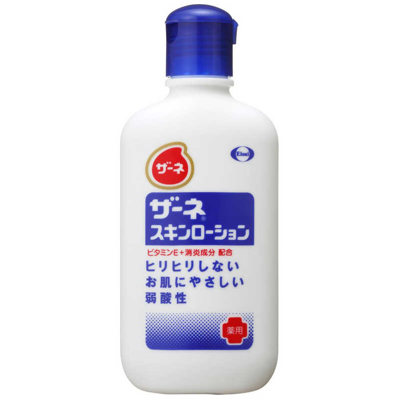 【商品解説】弱酸性、防腐剤を配合していないお肌にやさしい薬用ローション。日やけ、ひげそり後などのお肌をすこやかに保ちます。【スペック】●型式：（ザーネ　スキンローション　140ML）●JANコード：4987028113225ブランド名：ザー...
