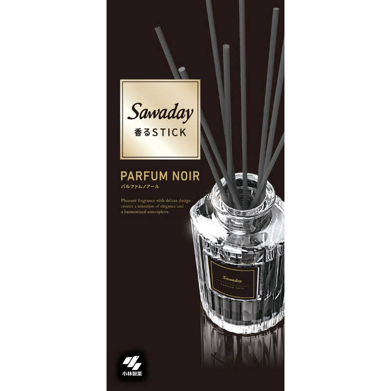 【商品解説】【消臭剤】Sawaday　香るStick　パルファムノアール　70ml【スペック】●型式：（カオルステイツクノアル）●JANコード：4987072038475ブランド名：サワデーサイズ：幅90×奥行62×高さ195mm本体・詰替...
