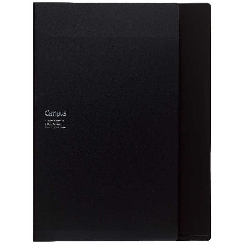 【商品解説】ノートとファイルのハイブリッド書類が収容できるカバーノート【スペック】●型式：ノ-612BD（ノ612BD）●JANコード：4901480335353仕様1：●中紙/上質紙●カバー/PP●1ポケットへの適正収容枚数/10枚●表紙...