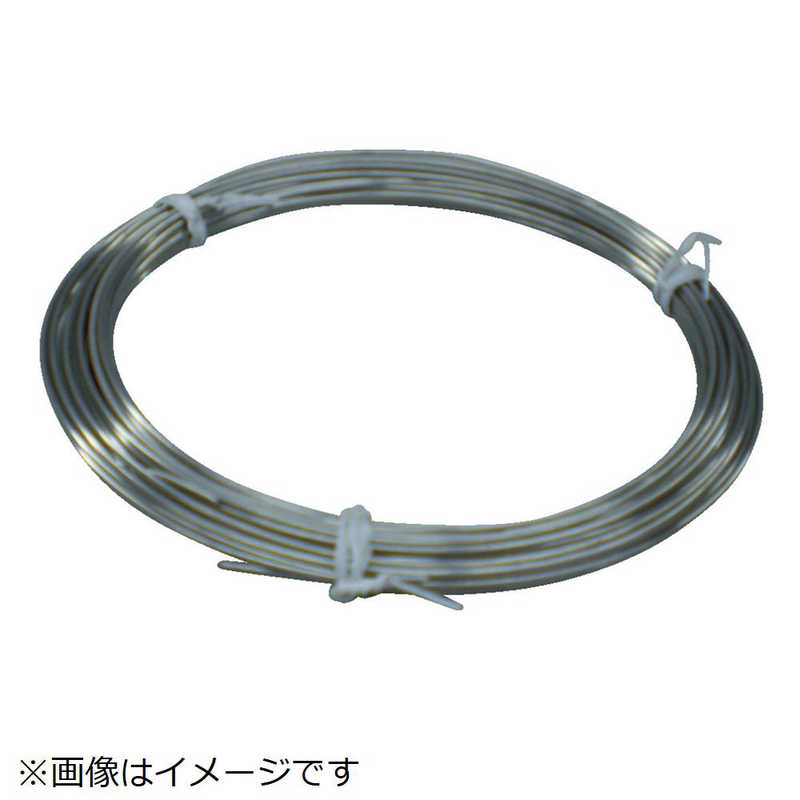 【商品解説】●小巻タイプです。【用途】・園芸、農園、その他結束などに。・サビやすい場所の結束に。【仕様】番手：30、線径（mm）：0．30、長さ（m）：15、使用荷重（kgf）：0．5、線芯（mm）：ー、質量（g）：8【材質／仕上】●ステン...