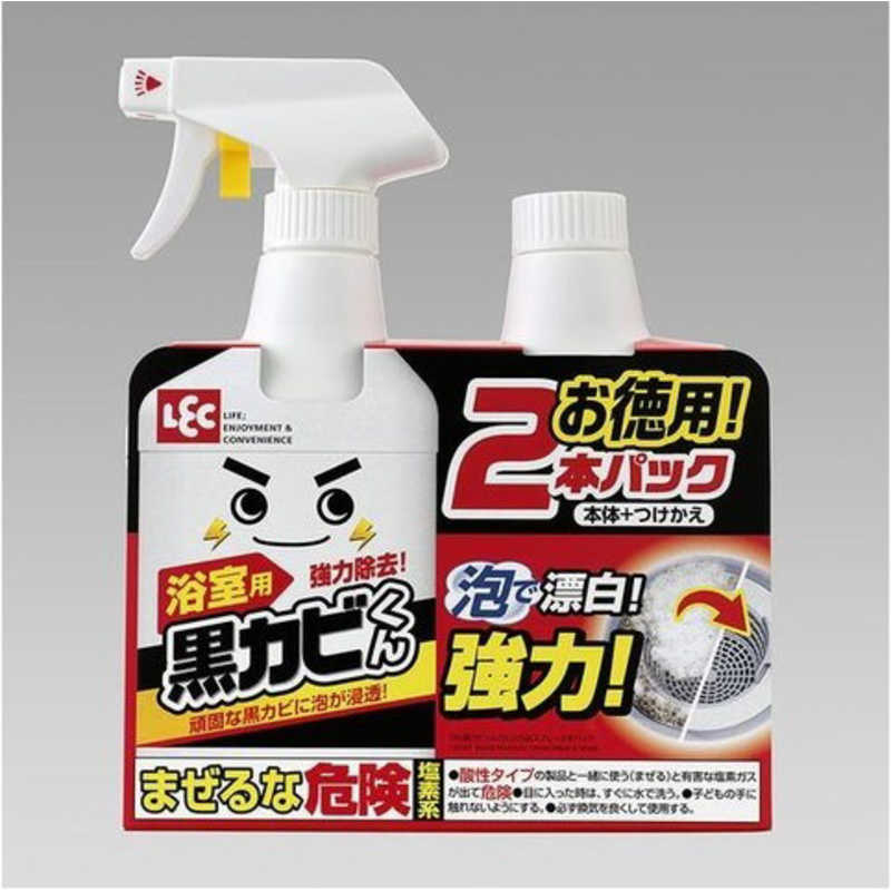 【商品解説】頑固な黒カビに泡が浸透！●カビの根元までぐんぐん浸透表面のカビだけでなくみえない禁止も強力除去●塩素の力で真っ白にカビの色素を分解します●目地やパッキンにも頑固な黒カビに浸透します※使用方法・使用上の注意をよく読みお使いください...