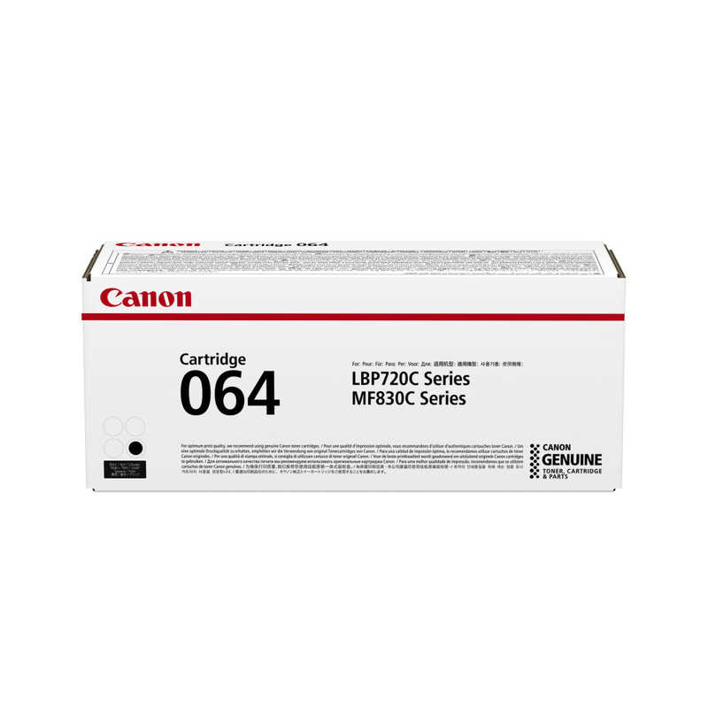【商品解説】LBP722Ci/MF832Cdw用トナーカートリッジ。【スペック】●型式：CRG-064BLK（CRG064BLK）●JANコード：4549292182552印刷可能枚数：6000枚色：ブラック(小容量)仕様1：［対応機種］S...
