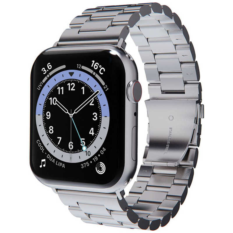 【商品解説】●クラシカルで気品あるステンレスベルトApple Watchを重厚感のある高級時計のような装いに仕上げます。クラシカルで大人の風格あふれる佇まいは、職場やフォーマルな場に最適です。●スタイリッシュなカラーApple Watchと...