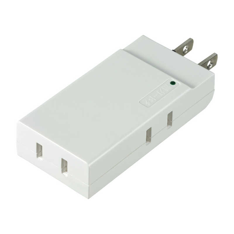 【商品解説】●定格15A 125V●合計1500Wまで●3個口【スペック】●型式：A-CT003SB(W)（ACT003SBW）●JANコード：4901087207619本体サイズ(高さ×幅×奥行)：70×130×18mm本体重量：60g長...