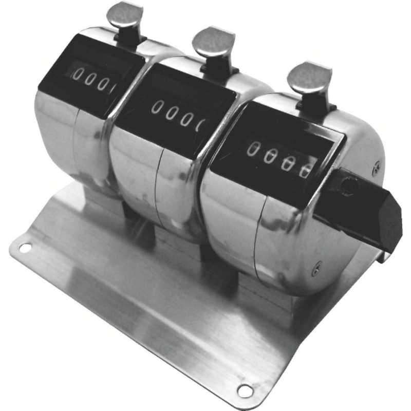 【商品解説】●連式数取器は発売されて何十年と経っており成熟した市場でありますがコンスタントに売れているロングセラー商品です。●工場の製品検品や各研究所の薬品管理、在庫管理などに適しています。【用途】・工場の製品検品や各研究所の薬品管理、在庫...
