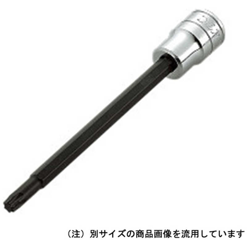 【商品解説】リペアキットにより、先端ビットの交換が可能です。●T型トルクスねじを締め緩めする為のソケットレンチ。●ビット部は差込式で、交換が可能です。●差込角側は応力の集中を防ぐパワーフィット形状を採用しています。●T型トルクスネジの締緩作...