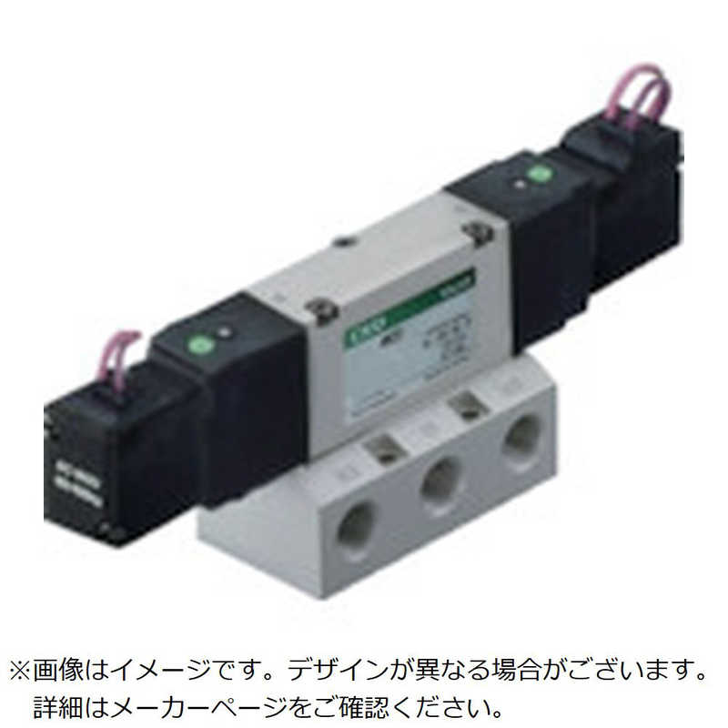 【商品解説】特長●ダブルソレノイドタイプの5ポート弁です。●サブプレート配管です。●摺動部の耐摩耗性と摺動性を向上させ、大幅な寿命アップと応答性の安定化を実現しました。用途●Φ20-40のシリンダ駆動に仕様●接続口径：Rc18●電源(V)：...