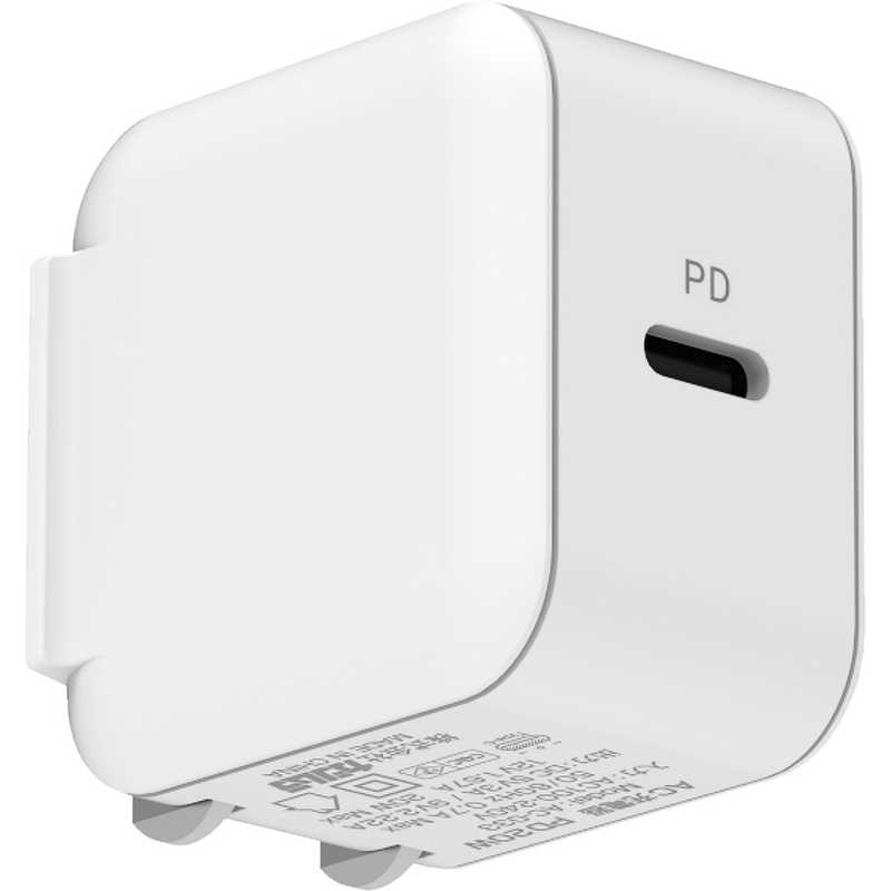 【商品解説】●Power Delivery規格に対応した最大20W (5V/3A、9V/2.22A)の高出力●折りたたみ式の収納できるACプラグで持ち運びに便利●コンパクト設計、電源タップに収まるサイズ●Cポートで表裏気にせず挿せる ●難燃...