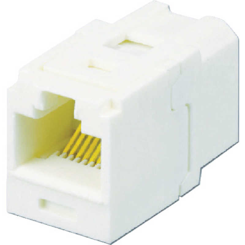 【商品解説】●RJ45のプラグが前後に挿入可能なので、LANケーブルの延長が可能です。【用途】●LANケーブルの延長。【スペック】●型式：CC688IW（CC688IW）●JANコード：0074983017829この商品は宅配便でお届けする...