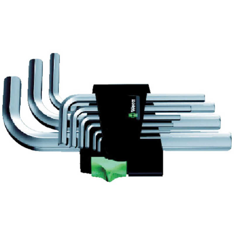 【商品解説】●Wera独自のHex−Plusと呼ばれる面接触構造により、六角ねじ穴の内側を傷めず、ねじの長寿命化に貢献します。●高いトルク伝達率により作業効率もアップします。【仕様】セット内容（mm）：1．5、2．0、2．5、3．0、4．0...