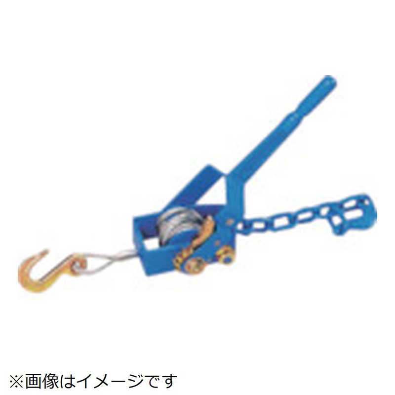 【商品解説】●ハンドル操作も軽く、効率のよい荷締めができます。●いつまでも美しい焼付塗装です。●鍛造ハンドル・ギアカバー付です。●荷締め用。●小型軽量物用。【スペック】●型式：ON-4（ON4）●JANコード：4963360500046この...