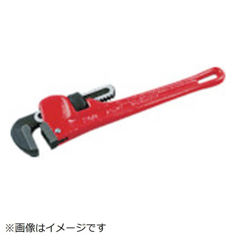 【商品解説】●くわえ部はよくかみ付く歯形で、熱処理を施しています。【用途】●汎用工具。【仕様】くわえられる管呼び寸法：〜25A、くわえられる管外径（mm）：38、全長（呼称）（mm）：325、質量（kg）：1．3【スペック】●型式：PWA3...