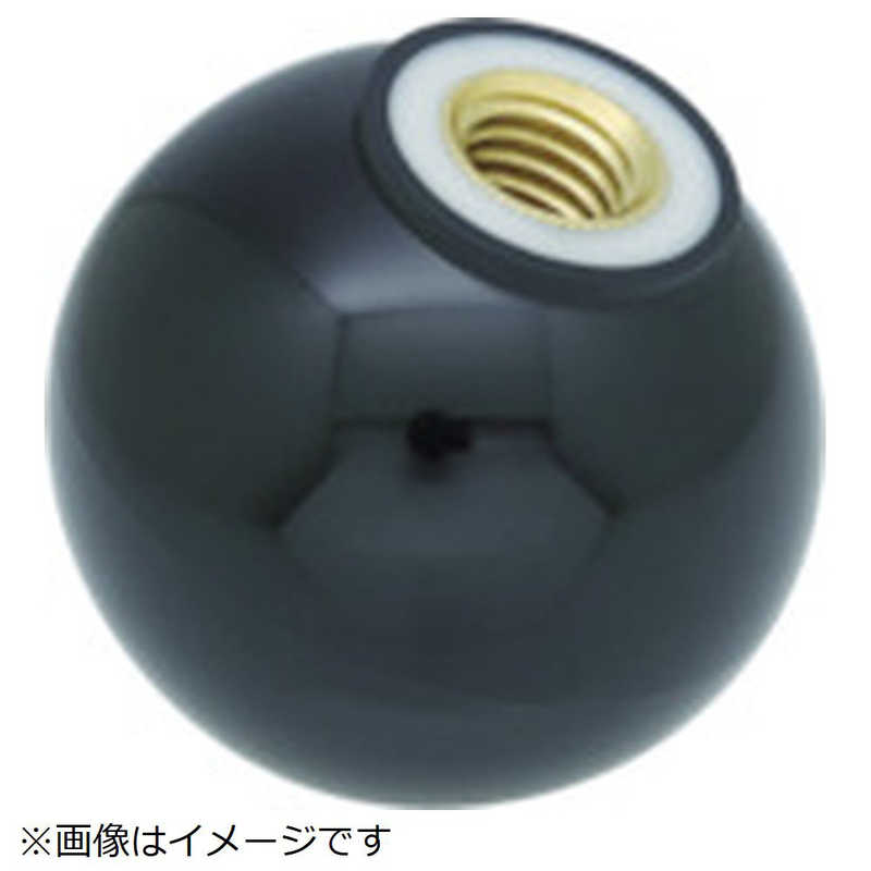 【商品解説】●ABS樹脂製なので、色が安定しています。【仕様】外径（mm）：40、ねじ寸法：M12×1．75、ねじ深さ（mm）：18、質量（g）：55芯金付タイプ、耐熱温度：70℃【材質／仕上】●グリップ：ABS樹脂●芯金：黄銅【注意】・接...