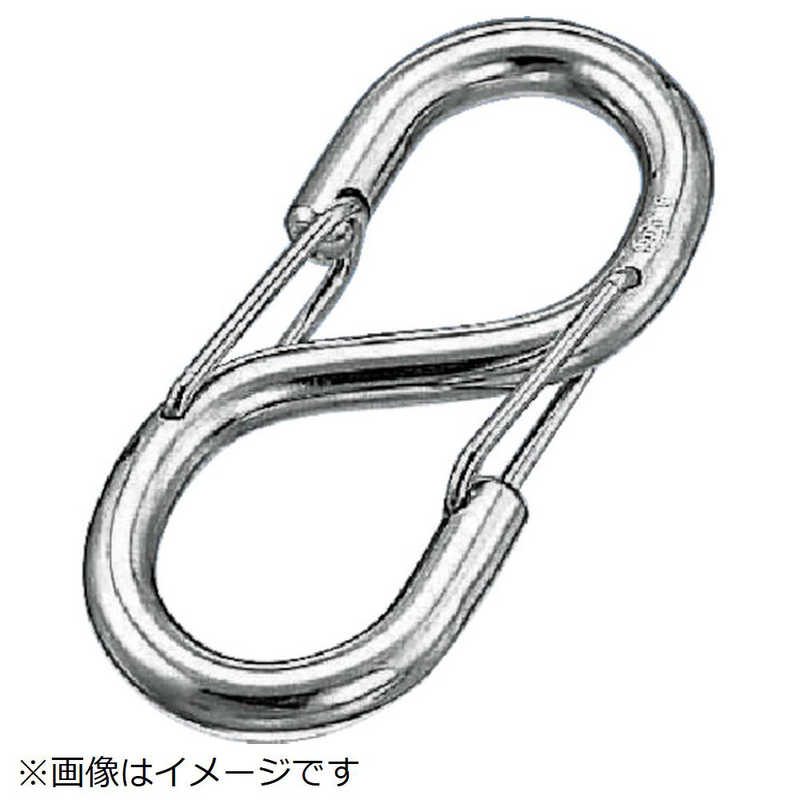 【商品解説】●フック付なので、かけたものが外れにくくなっています。【用途】●チェーン・ワイヤ・ロープなどの連結や、端末の金具のジョイントに使用。【仕様】●使用荷重（kN）：1．18●S（mm）：17●L（mm）：125●D（mm）：10●W...
