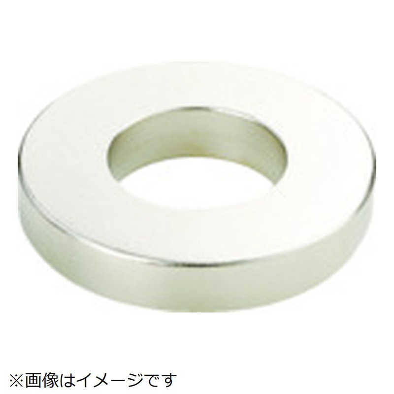 【商品解説】●磁石の中で最強の磁場をもつネオジム磁石です。【用途】・センサーやモーター部品として。【仕様】表面磁束密度（T）：0．36、厚み（mm）：5．0、吸着力（N）：17．64、外径（mm）：10．0、穴径（mm）：5．0、質量（g）...