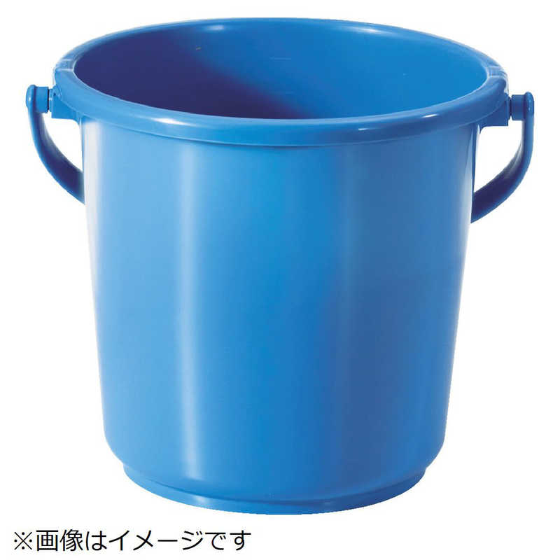 【商品解説】●肉厚で強度あるスタンダードのバケツです。●食品衛生法適合品です。【仕様】容量（L）：13、外径（mm）：300、高さ（mm）：283、色：ブルー、質量（g）：475フタ別売【材質／仕上】●ポリプロピレン（PP）【注意】・本体に...