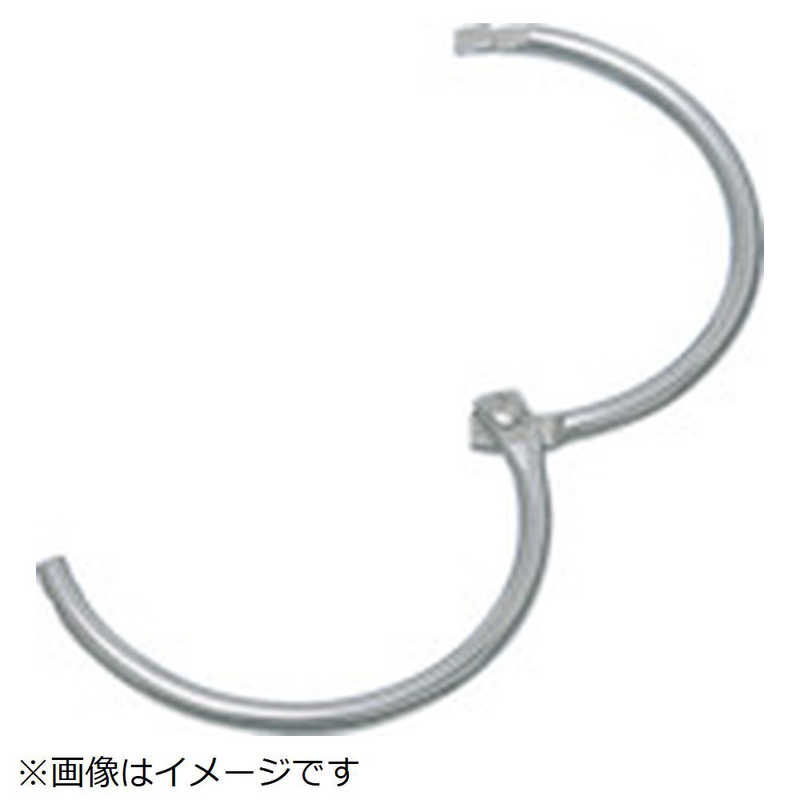 【商品解説】●リングを開いてカードを自由に抜き差しできます。【用途】・書類・カードの綴り。【仕様】L（mm）：37、D（mm）：2．6、質量（g）：25【材質／仕上】●ステンレス（SUS304）【スペック】●型式：TKR35（TKR35）●...