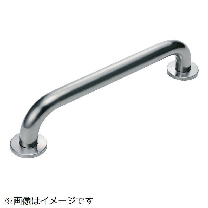 【商品解説】●ヘアライン仕上げです。●カバー付なのですっきりとした外観となります。●船などに設置して、ハンドレールとしても使用できます。●タイルのコンクリート壁にも取り付け可能です。（付属のPCプラグや市販のアンカーが必要です。）【用途】・...