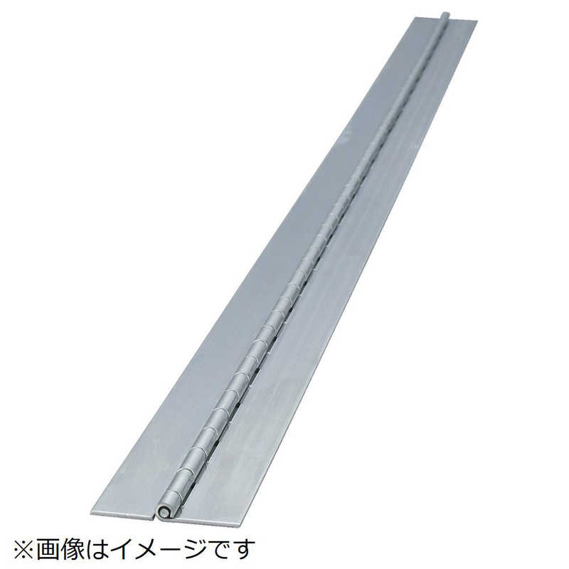【商品解説】【用途】・制御盤、配分電盤。・工作機械・車両等の蝶番。【仕様】全長（mm）：300、幅（mm）：25、厚み（mm）：0．8、B（mm）：12．5、D2（mm）：2．6、質量（kg）：0．07表面処理：鏡面バフ研磨仕上げ、取付方法...