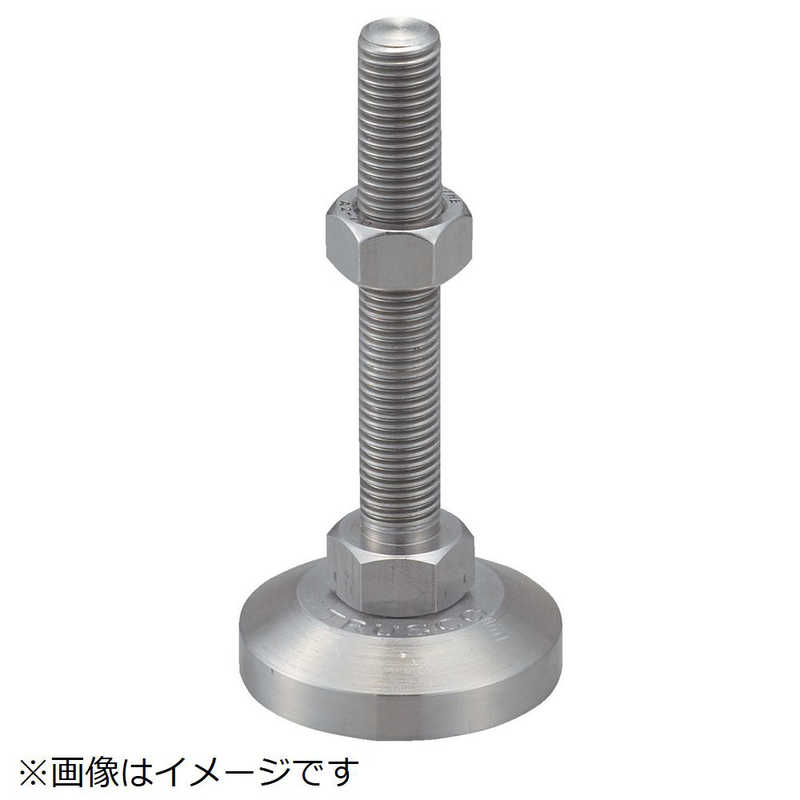 【商品解説】●台座部は冷間圧造製で強度があり、高荷重に耐えます。【用途】・工作機械、自動販売機、コンベヤ、作業台、コンピューターラック、制御盤、理化学機械。【仕様】許容荷重（kg）：4500、ねじ寸法：M20×2．50、ねじ長さ（mm）：1...