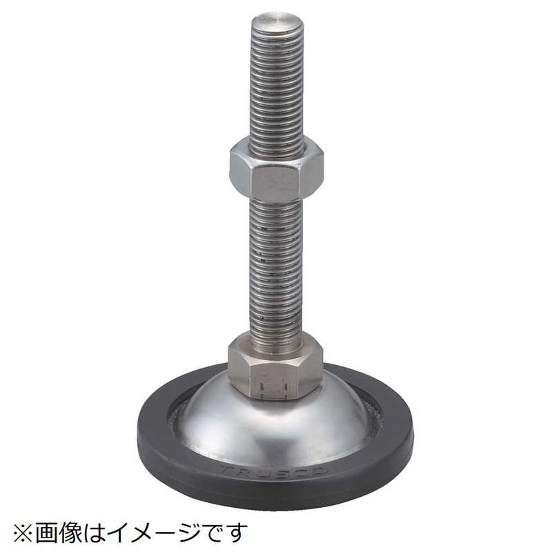 【商品解説】●台座部に樹脂カバーが付き床面の傷つきを防止します。【用途】・工作機械、自動販売機、コンベヤ、作業台、コンピューターラック、制御盤、理化学機械。【仕様】許容荷重（kg）：600、ねじ寸法：M16×2．00、ねじ長さ（mm）：13...