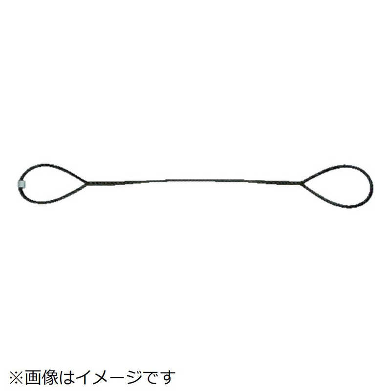 【商品解説】●通常の巻差し加工に加え、加工時にフレミッシュ加工（頭割り）を施しており、より安全に玉掛け作業が行えます。●1本ずつビニール個装となっているため受け渡しが楽で汚れません。●生産物賠償責任保険（PL）付です。●「労働安全衛生規則第...